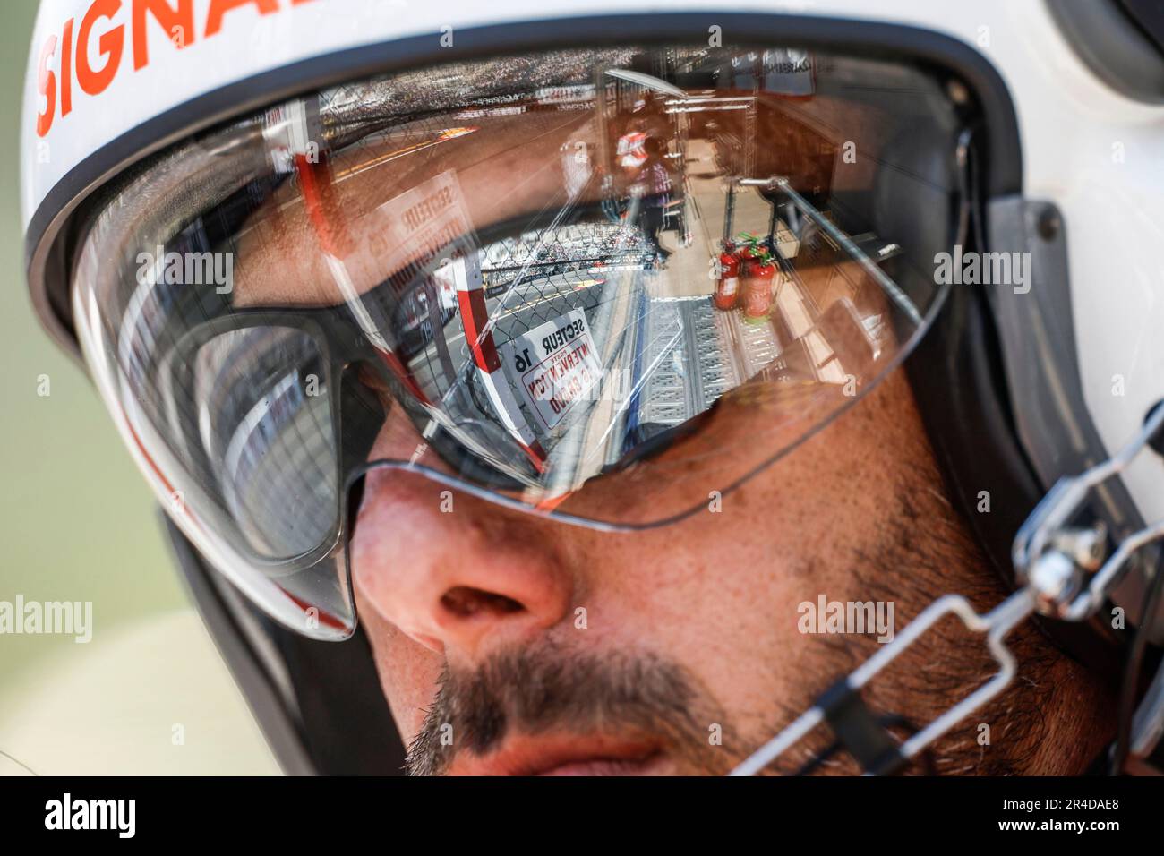 Monte-Carlo, Monaco. 27th May, 2023. Marshal, F1 Grand Prix of Monaco at Circuit de Monaco on ...