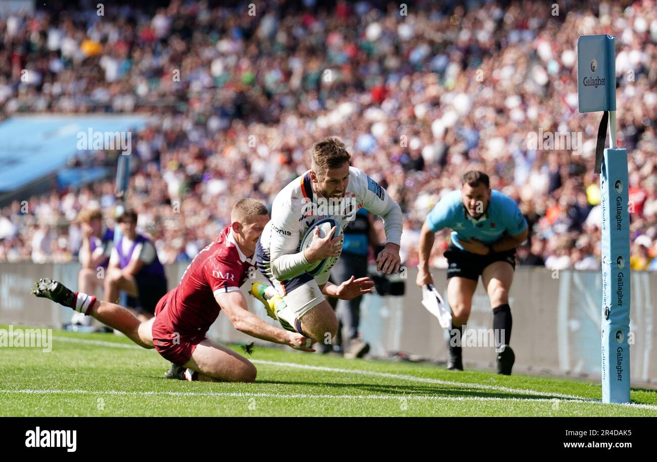 To score saracens second try hi-res stock photography and images - Alamy