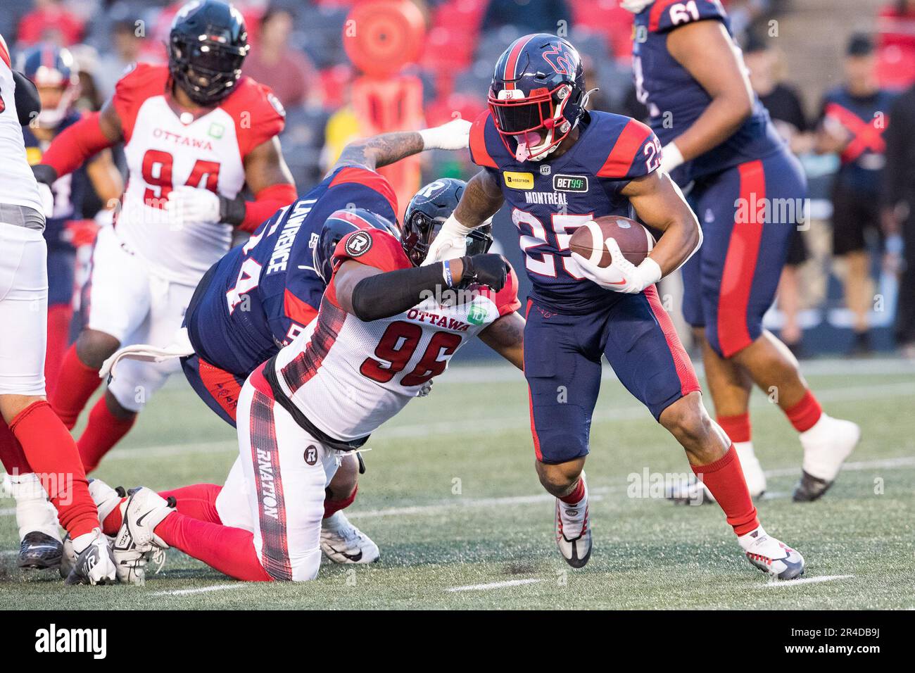 Ottawa, Canada. 26th May, 2023. Montreal Alouettes running back Walter ...
