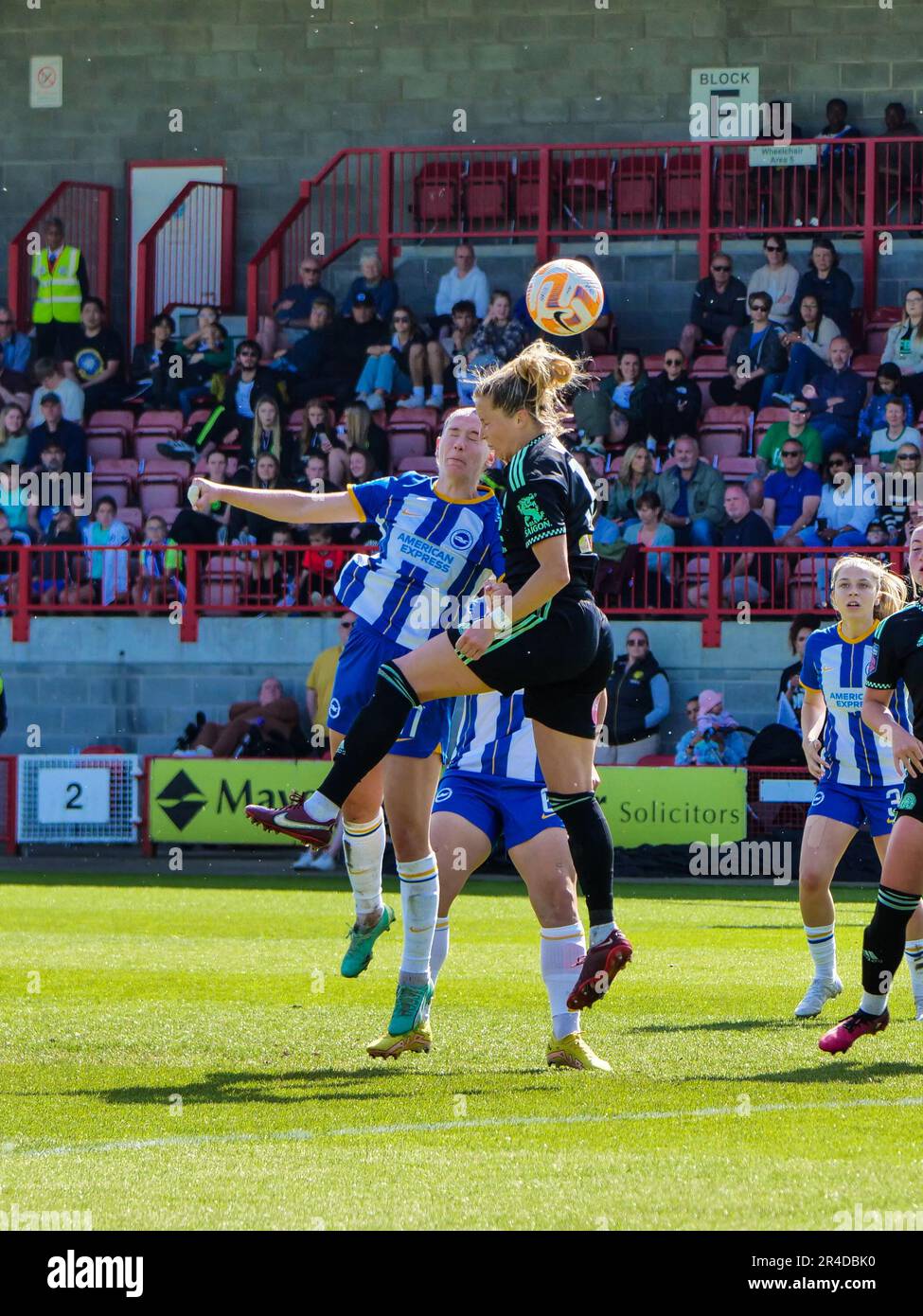Broadfield Stadium, Crawley, UK. 27th May, 2023. Elisabeth Terland (11 ...