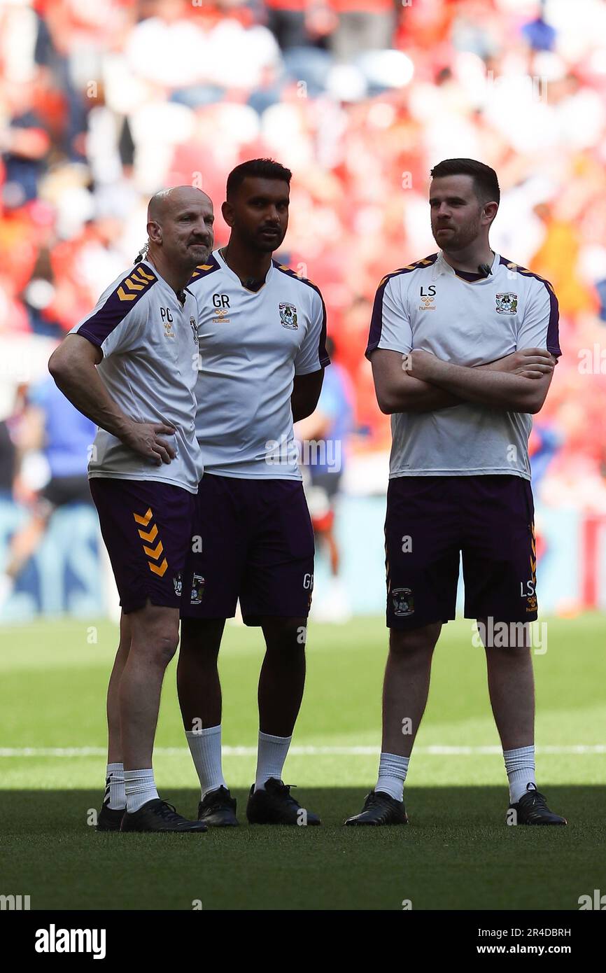 Wembley Stadium, London, UK. 27th May, 2023. EFL Championship Play Off ...