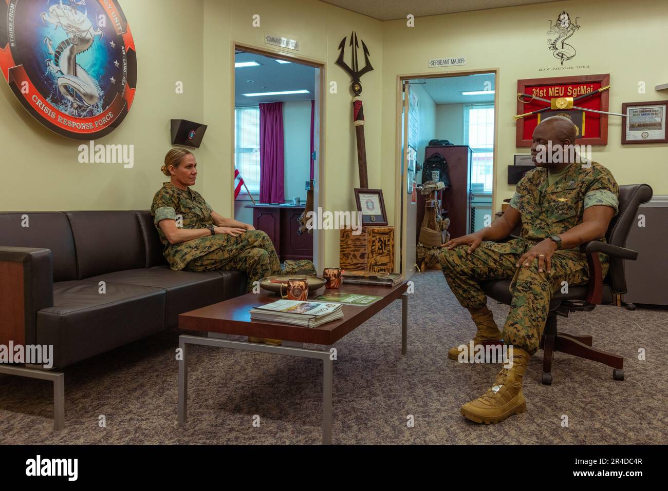 U.S. Marine Corps Sgt. Maj. Joy Kitashima, III Marine Expeditionary ...