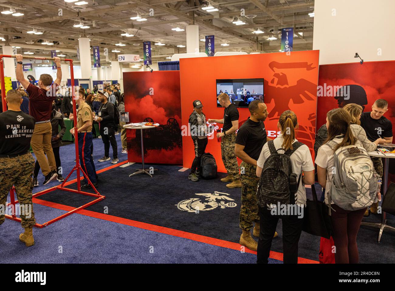 U.S. Marines with Marine Corps Recruiting Command and Martial Arts and ...
