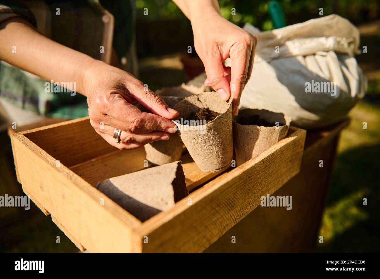 Recyclable farming hi-res stock photography and images - Alamy