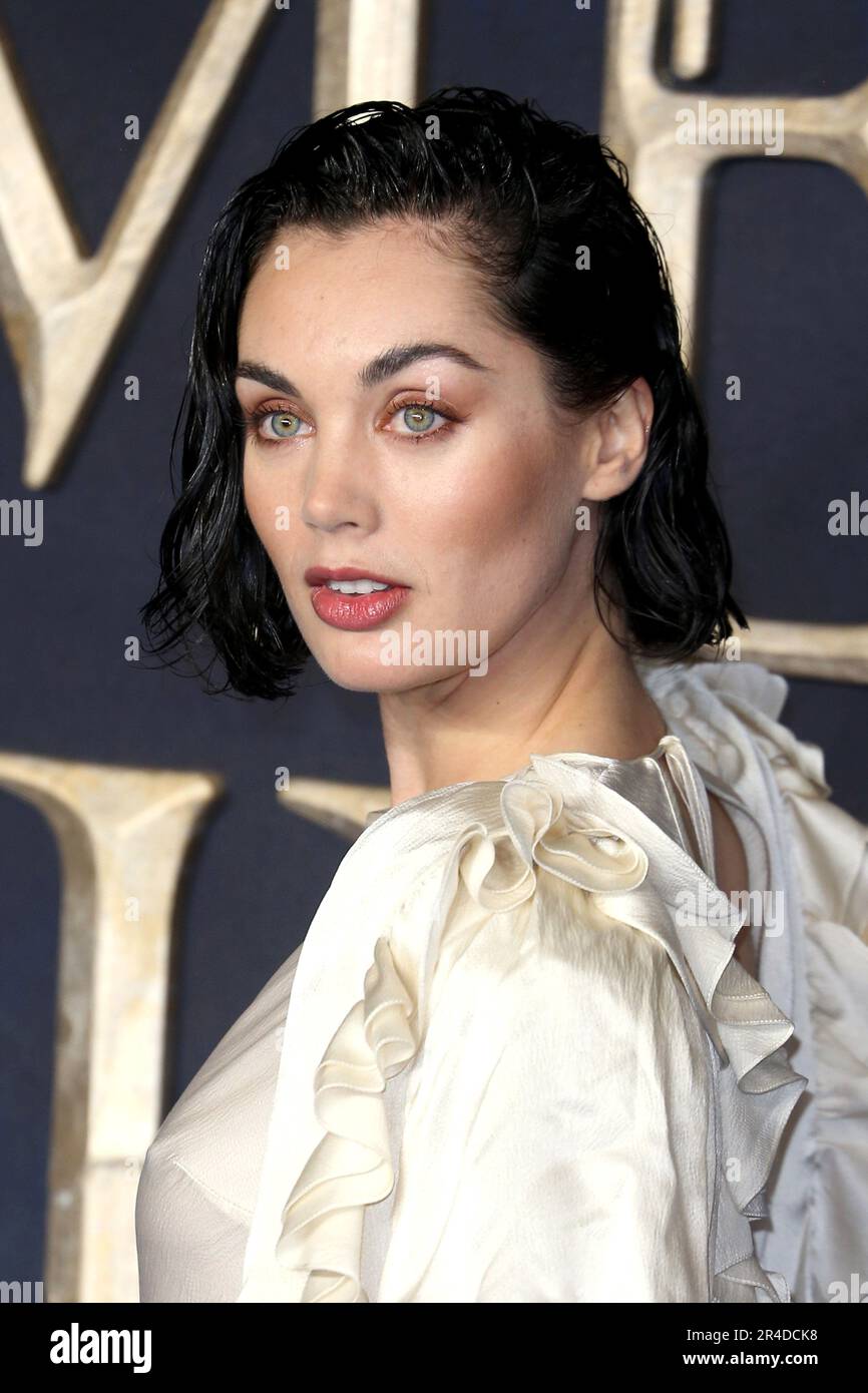 Poppy Corby Tuech attends the UK Premiere of "Fantastic Beasts: The ...