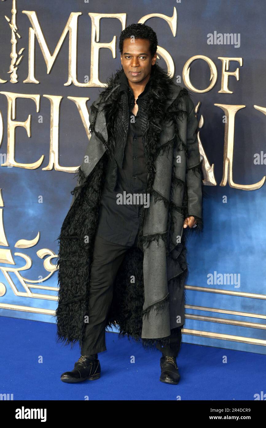 William Nadylam attends the UK Premiere of "Fantastic Beasts: The ...