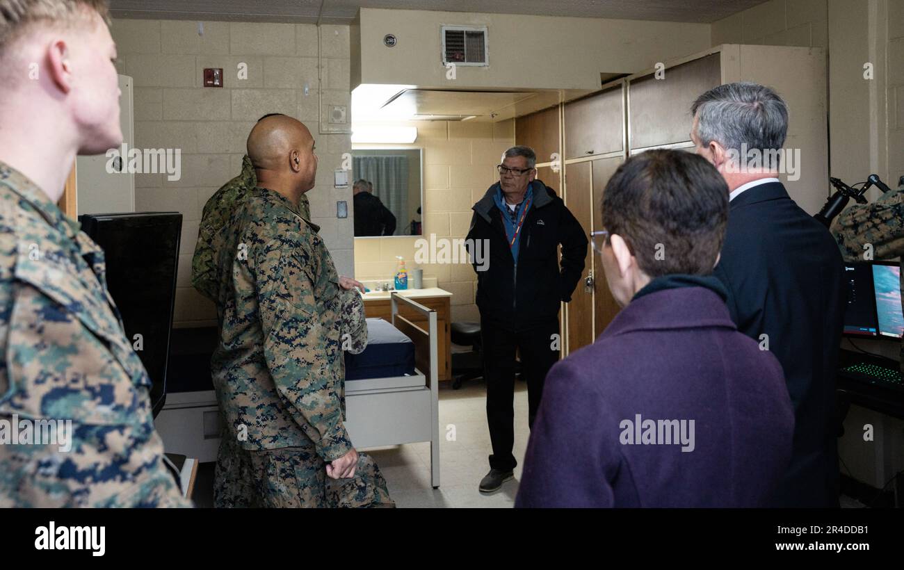 U.S. Marine Corps Lt. Gen. Brian W. Cavanaugh, the commanding general ...