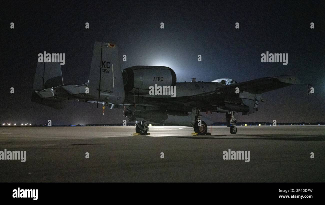 An A-10 Thunderbolt II aircraft assigned to the 442nd Fighter Wing ...