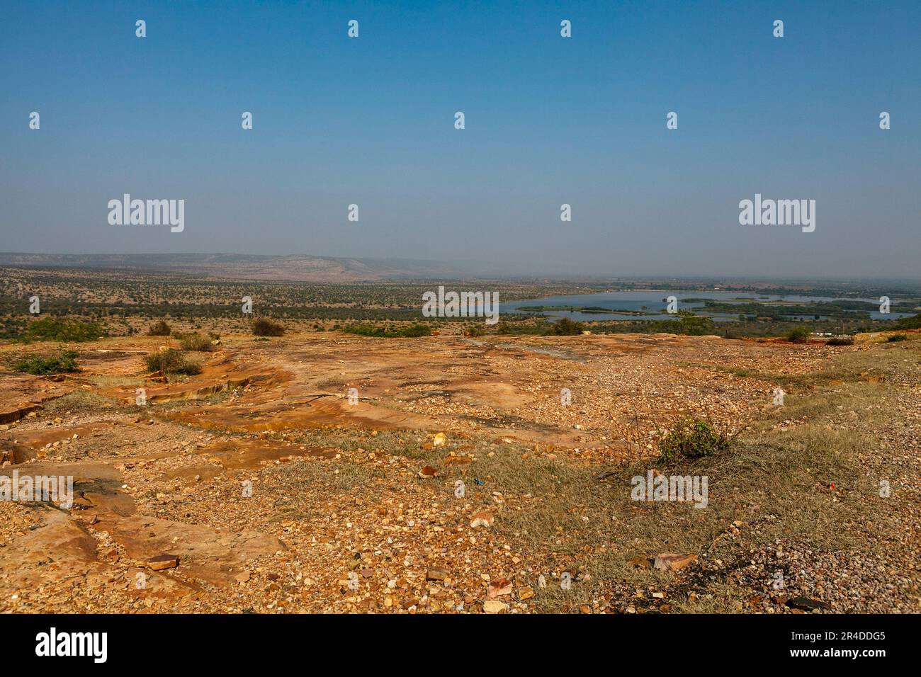 Desert landscape of Rajasthan, India, Asia Stock Photo - Alamy