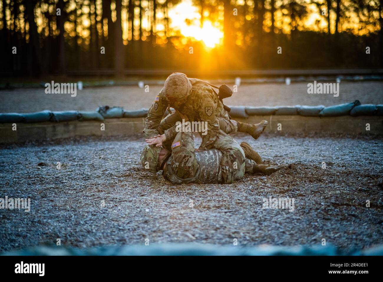 Fort Benning, GA - Maneuver Center of Excellence Soldiers demonstrate ...