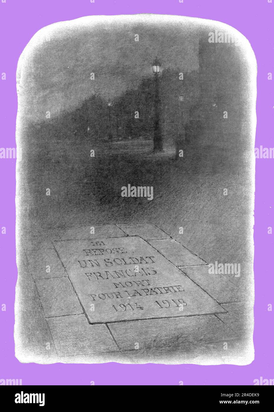 '"Repose Un Soldat Francais Mort Pour la Patrie 1914-1918"'. From "L ...