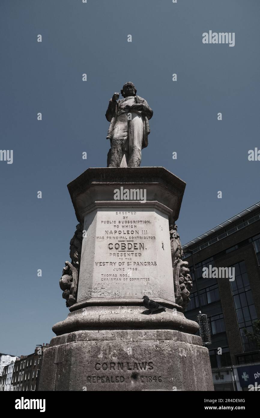 Cobden statue hi-res stock photography and images - Alamy
