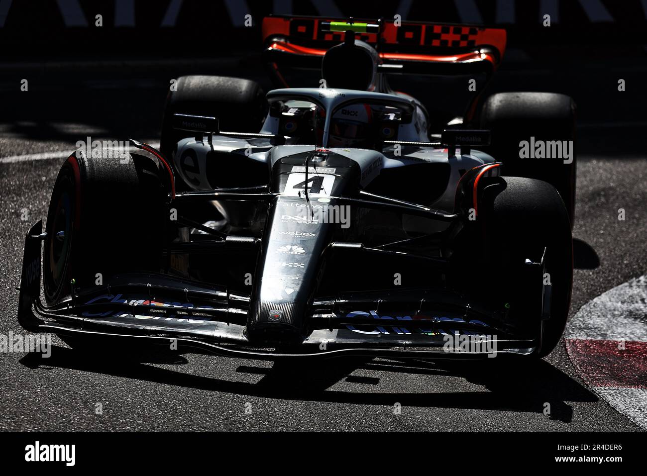 Monte Carlo, Monaco. 27th May, 2023. Lando Norris (GBR) McLaren MCL60. Formula 1 World ...