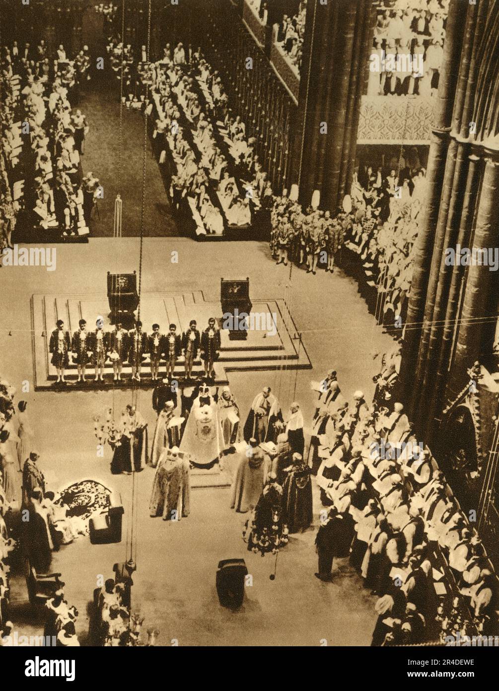 'The Crowning of King George VI', 1937. From "The Coronation of King ...