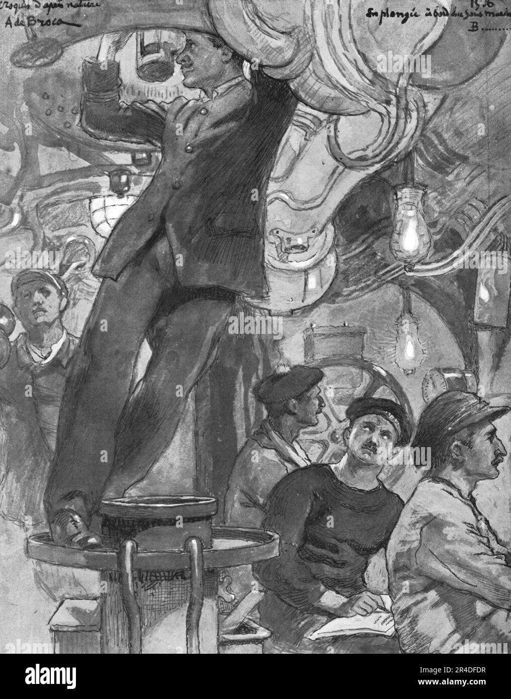 Periscope view from inside submarine hi-res stock photography and ...