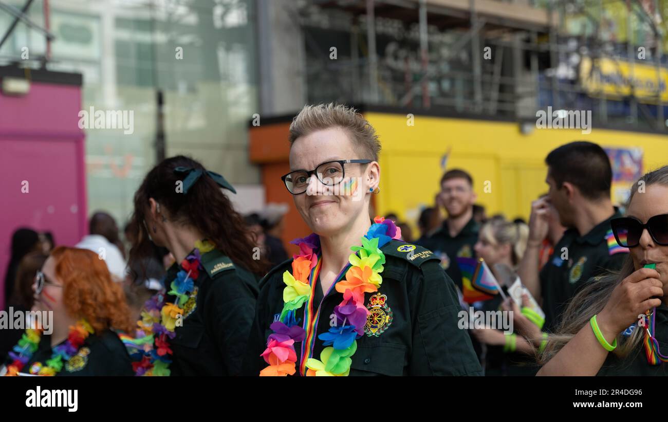 Birmingham, UK, 27th May 2023, Birmingham Pride 2023, Today marks the ...