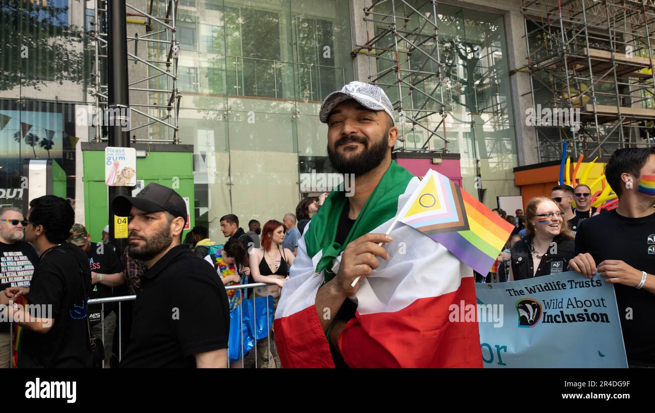 Birmingham, UK, 27th May 2023, Birmingham Pride 2023, Today marks the ...