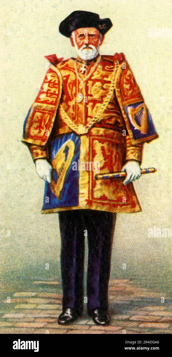 'Lord Lyon King of Arms', 1937. From "The Coronation of H.M. King ...