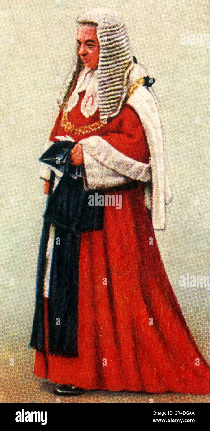 'Lord Chief Justice of England', 1937. From "The Coronation of H.M ...