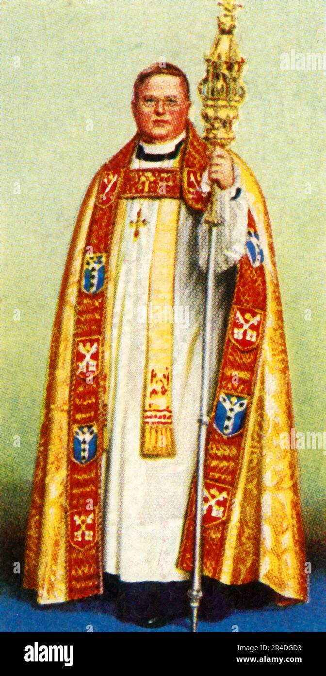 'Archbishop of York', 1937. From "The Coronation of H.M. King George VI ...