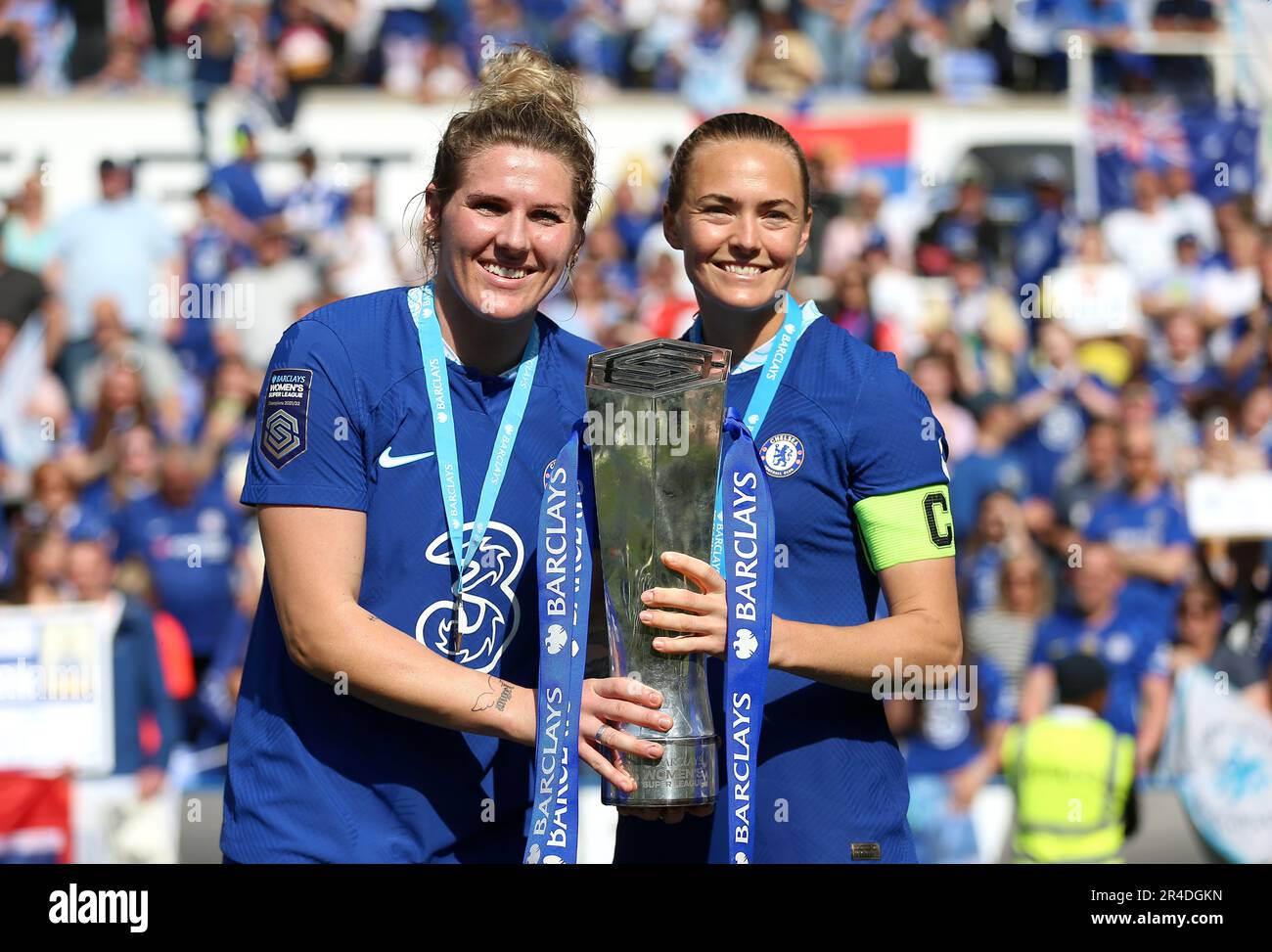 Millie bright chelsea trophy hi-res stock photography and images - Alamy