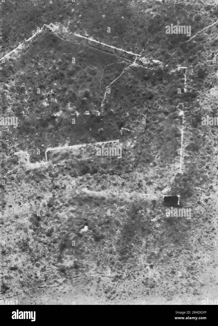 'Le Fort de Douaumont apres les trois journees de lutte du 22 au 24 mai ...