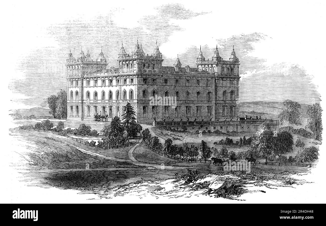 Ilkley Wells Hydropathic Establishment (and Hotel), 1856. 'The village ...