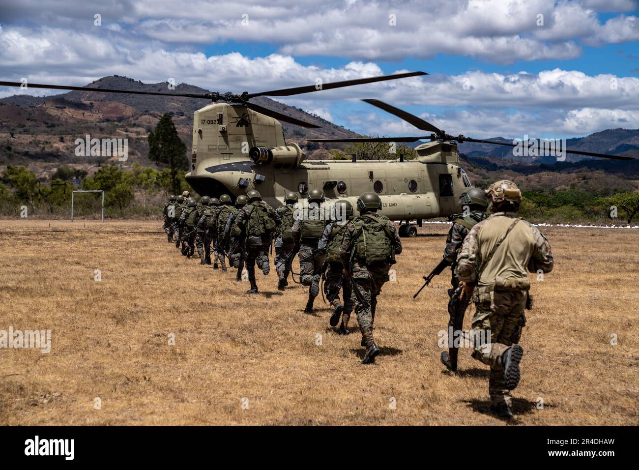Soldiers assigned to the 7th Special Forces Group (Airborne) conduct ...