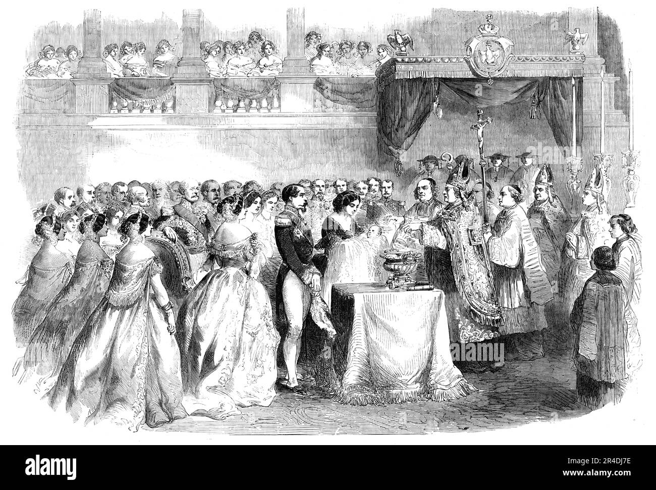 Altar crucifix chapel st Black and White Stock Photos & Images - Alamy