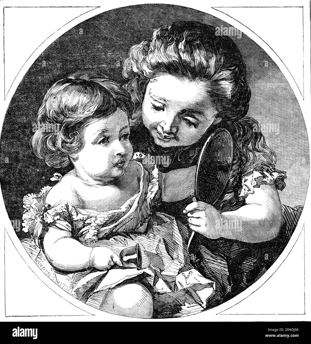 "The Picture of Innocence" - painted by Alfred Corbould - from the ...