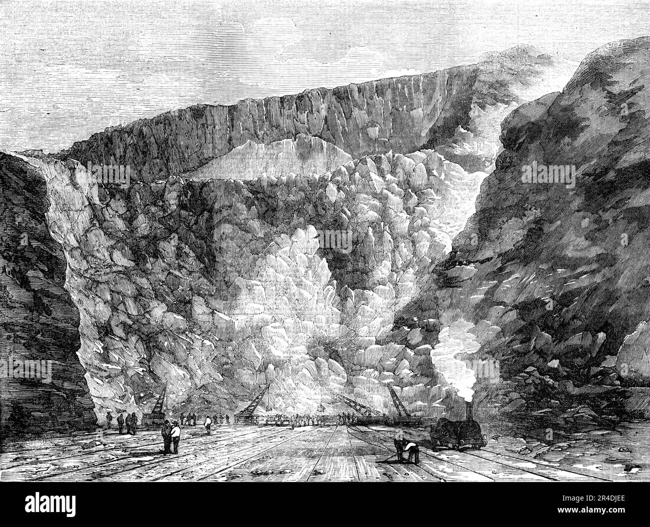 Blasting powder exploded hi-res stock photography and images - Alamy