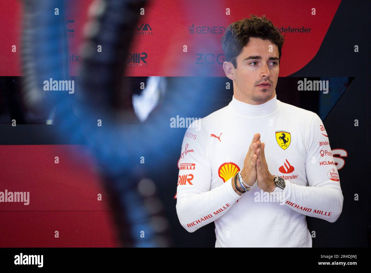 LECLERC Charles (mco), Scuderia Ferrari SF-23, portrait during the ...