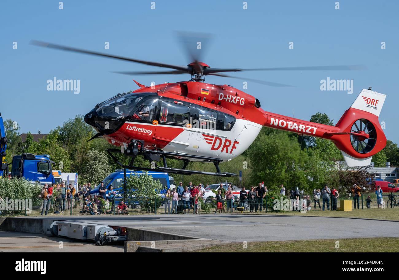 Greifswald, Germany. 27th May, 2023. The German Air Rescue Service (DRF ...
