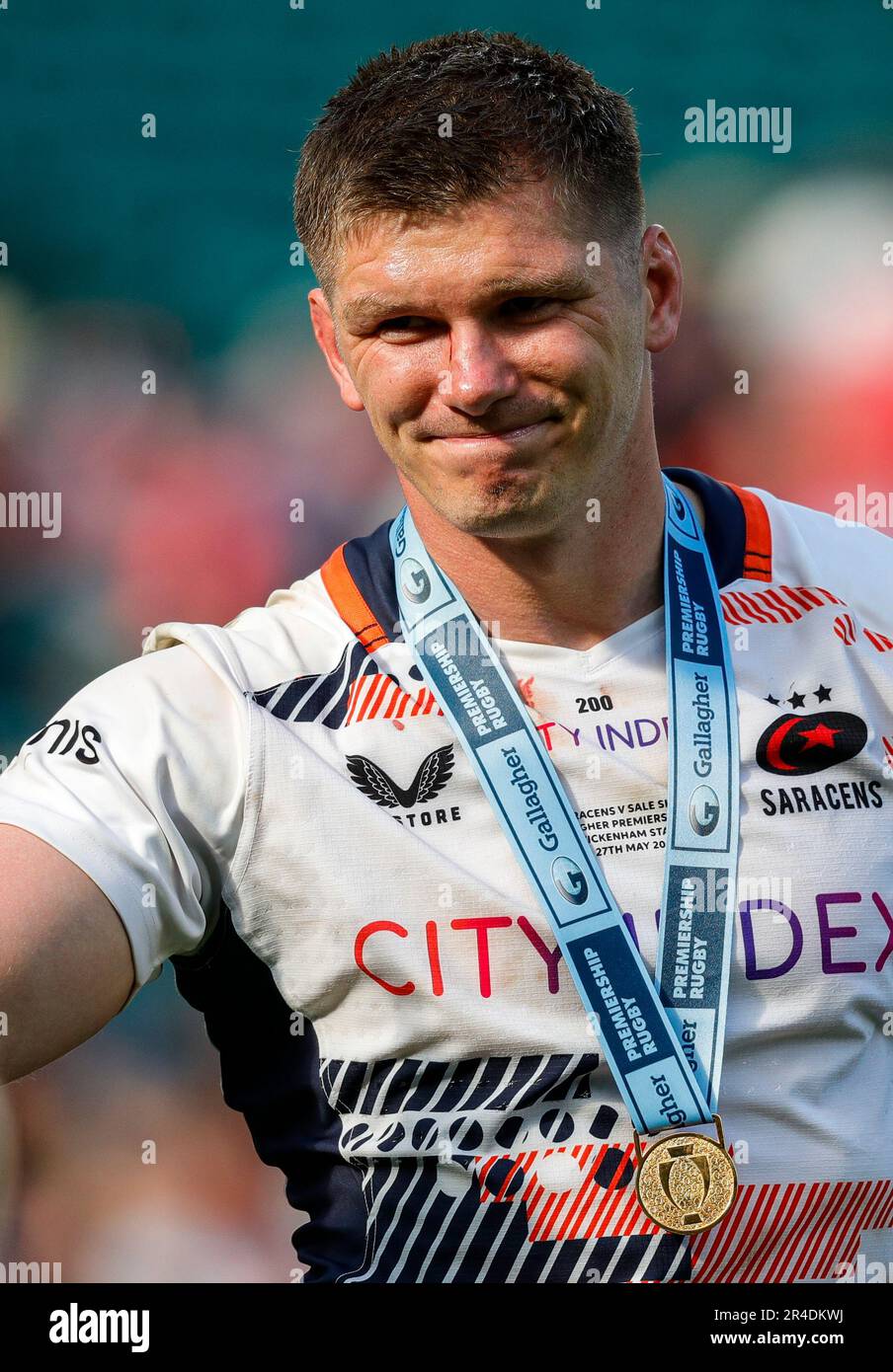 Owen farrell saracens 2023 hi-res stock photography and images - Alamy