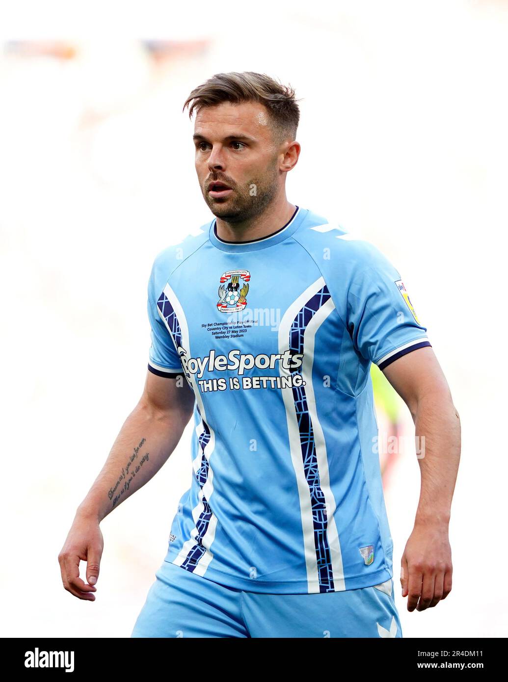 Coventry City's Matthew Godden during the Sky Bet Championship play-off ...
