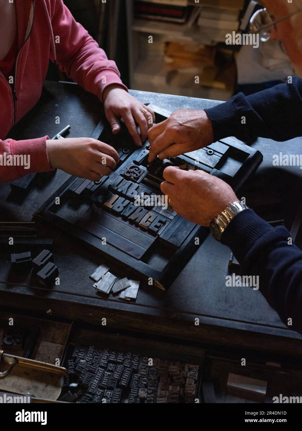 Letterpress types hi-res stock photography and images - Alamy