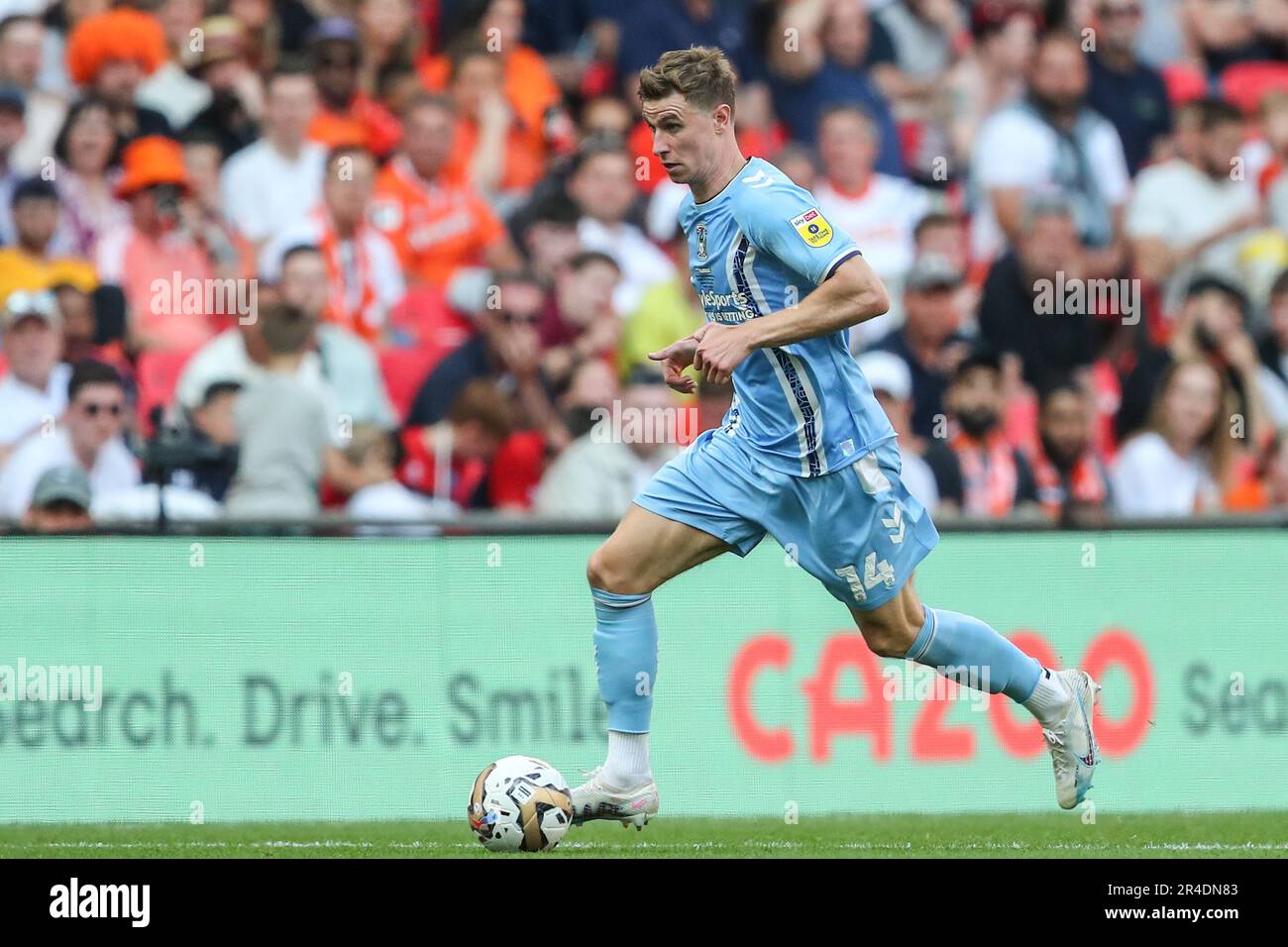 Ben Sheaf #14 of Coventry City during the Sky Bet Championship Play-Off ...
