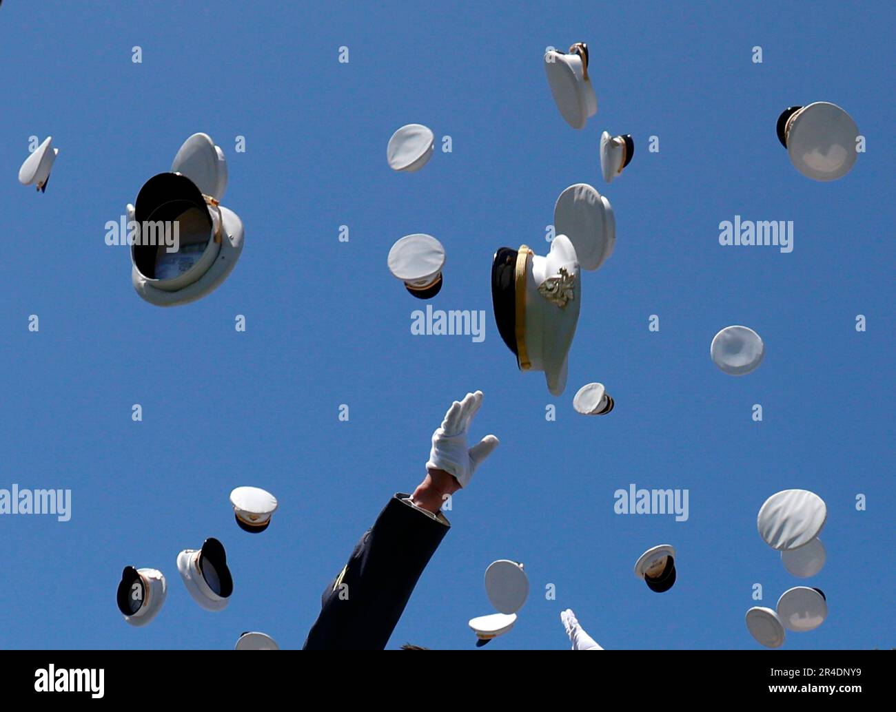 West Point, United States. 27th May, 2023. Cadets celebrate the ...