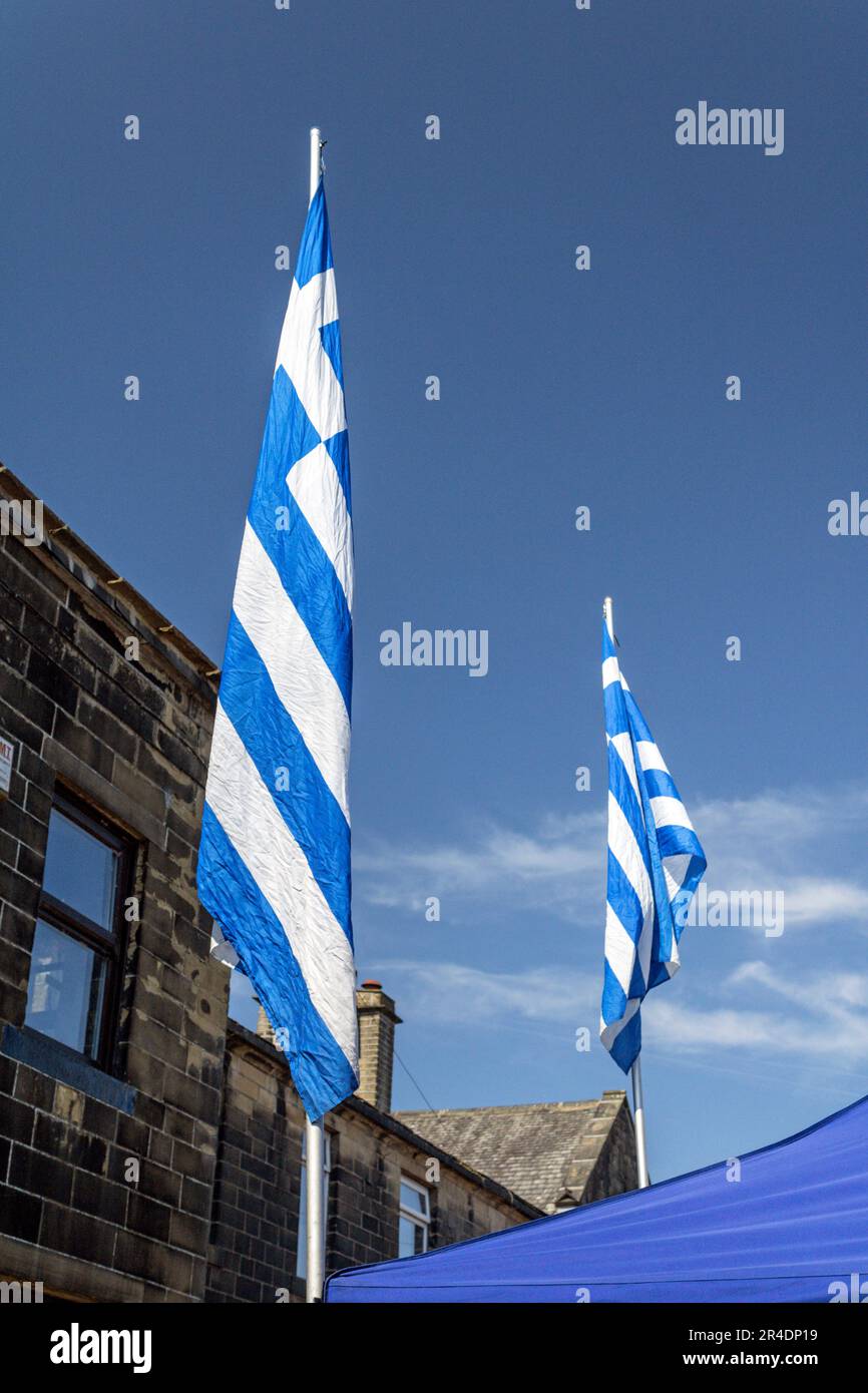 Haworth 1940s weekend 2023 hi-res stock photography and images - Alamy