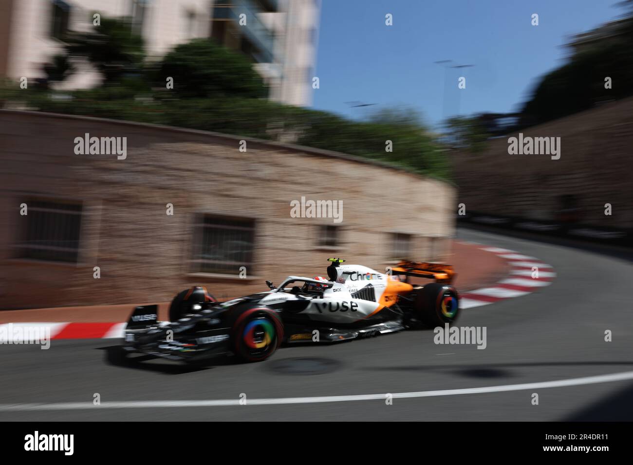 Monaco, Monte Carlo. 27th May, 2023. Lando Norris (GBR) McLaren MCL60. 27.05.2023. Formula 1 ...