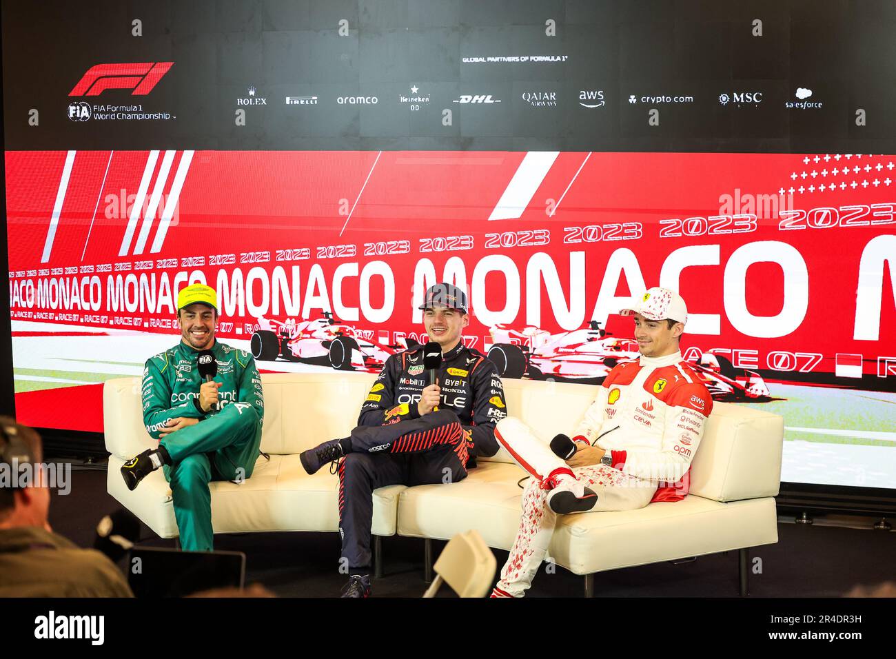 Monaco, Monaco. 27th May, 2023. Press conference: ALONSO Fernando (spa ...