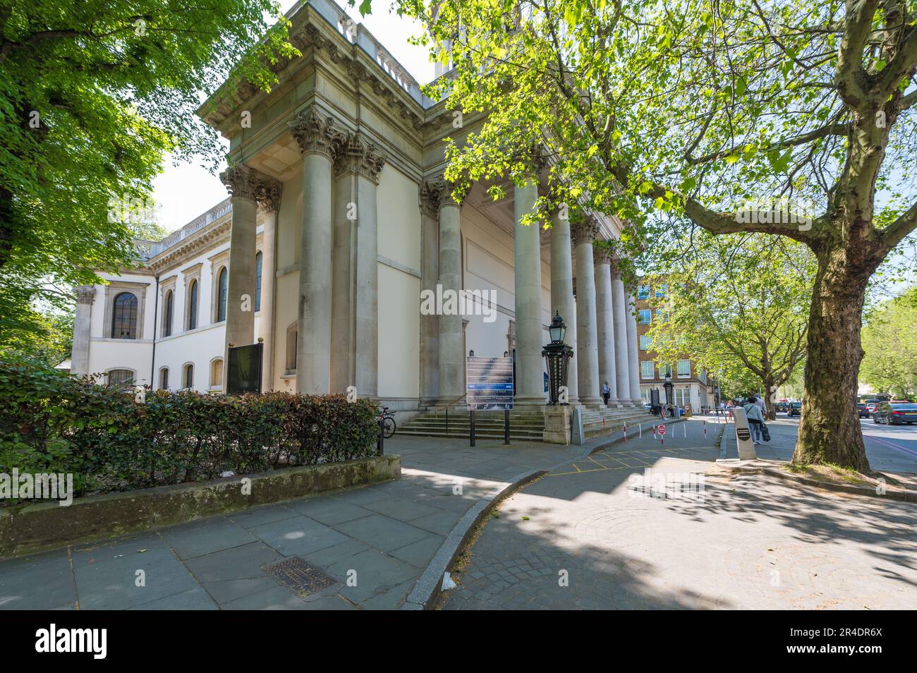Exterior of St Marylebone Parish Church, an Anglican church on ...