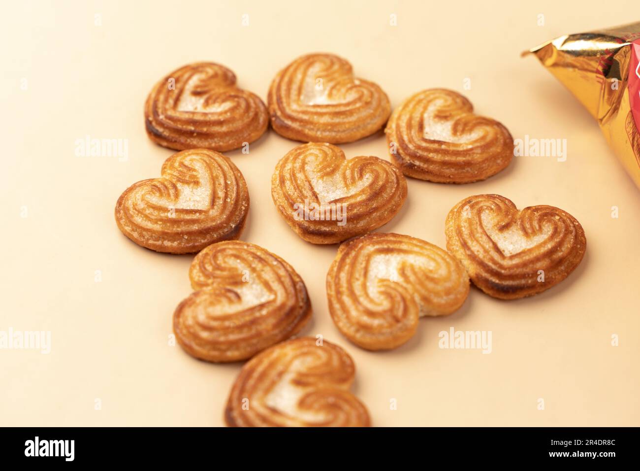 West Bangal, India - May 20, 2023 : Little heart biscuit isolated on ...
