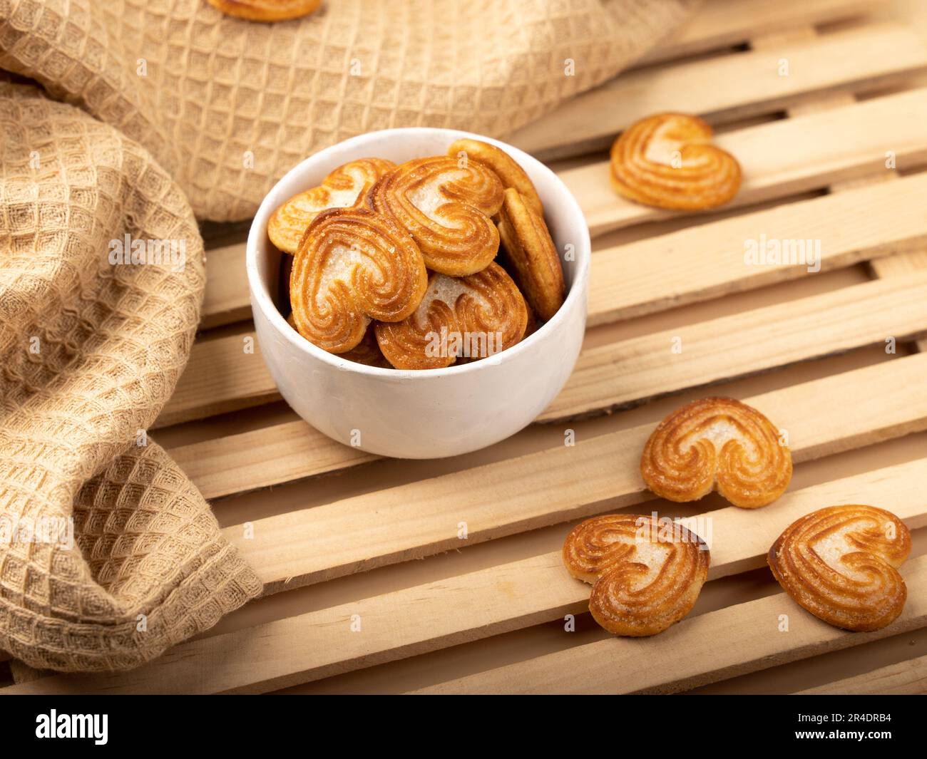 West Bangal, India - May 20, 2023 : Little heart biscuit isolated on ...