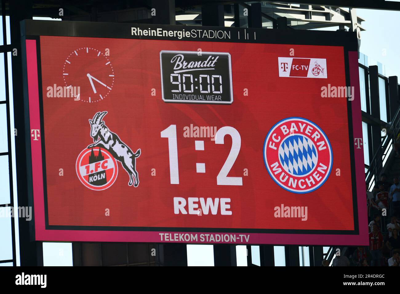 Cologne, Deutschland. 27th May, 2023. firo : 05/27/2023, football, 1 ...