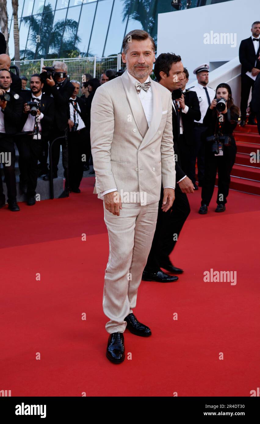 Nikolaj Coster-Waldau poses for photographers upon arrival at the ...