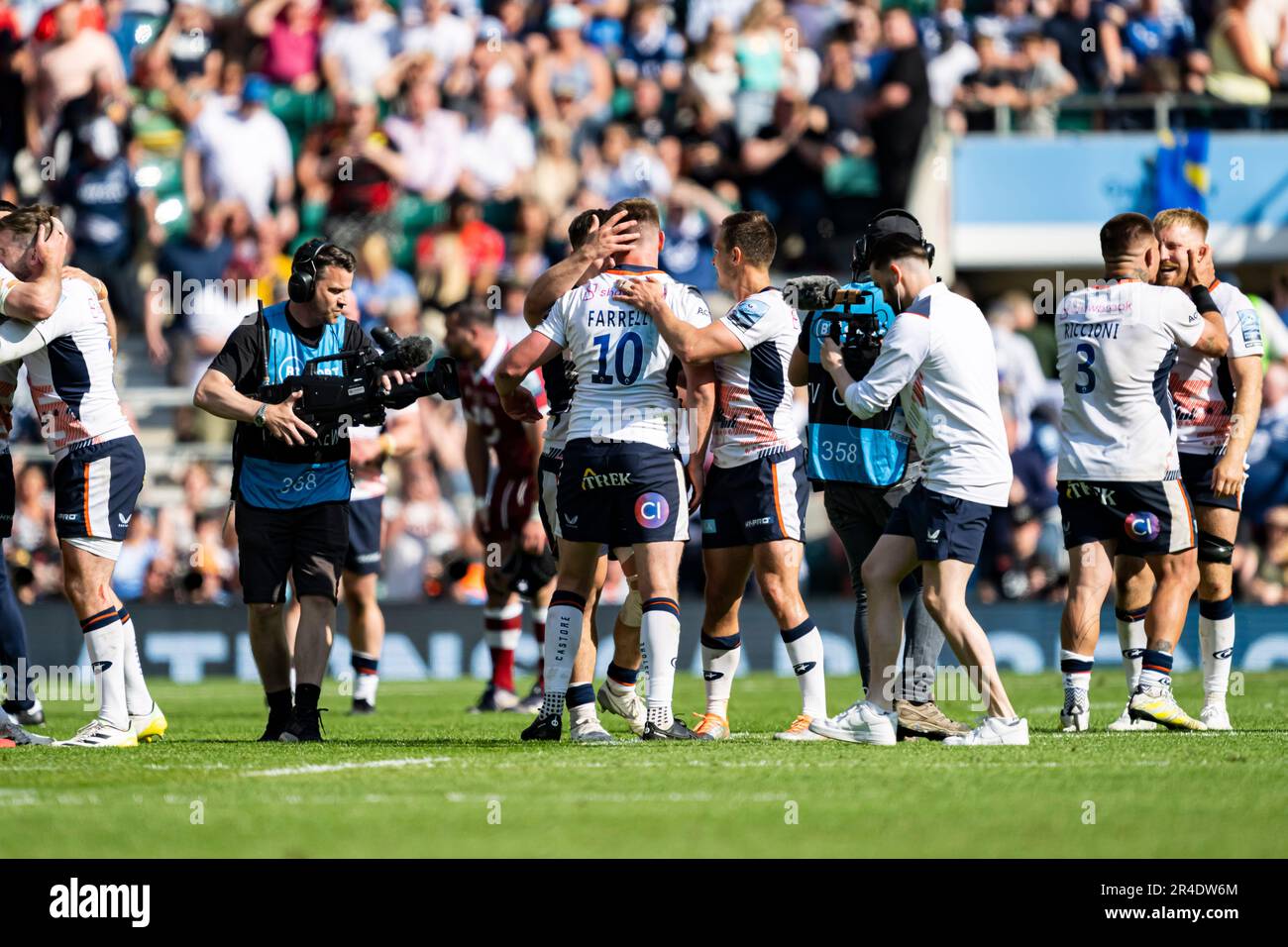 LONDON, UNITED KINGDOM. 27th, May 2023. Owen Farrell of Saracens (Capt ...