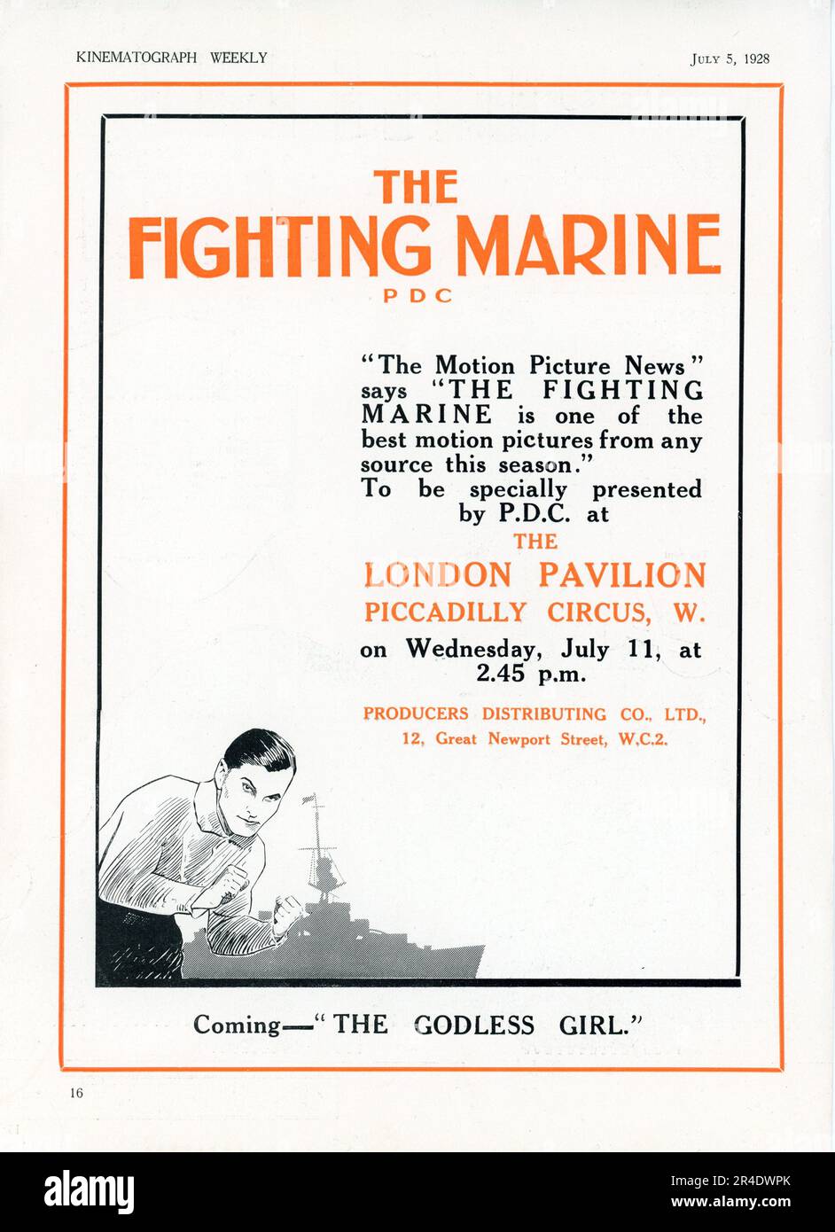 Heavyweight Boxing Champion GENE TUNNEY in his only screen performance ...