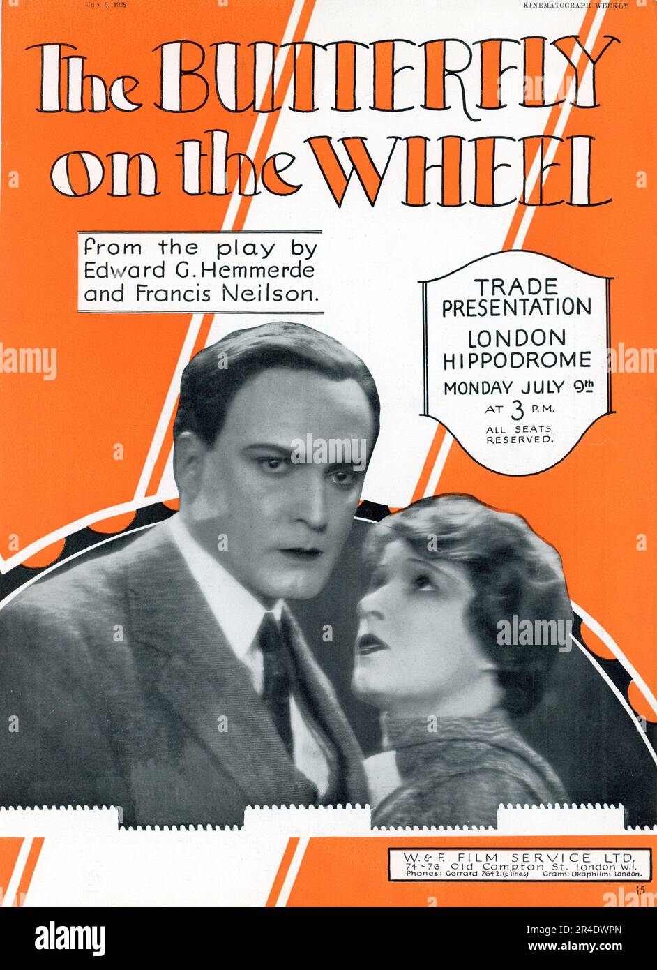 Vladimir Gajdarov And Lili Damita In The Butterfly On The Wheel Die Frau Auf Der Folter 1928
