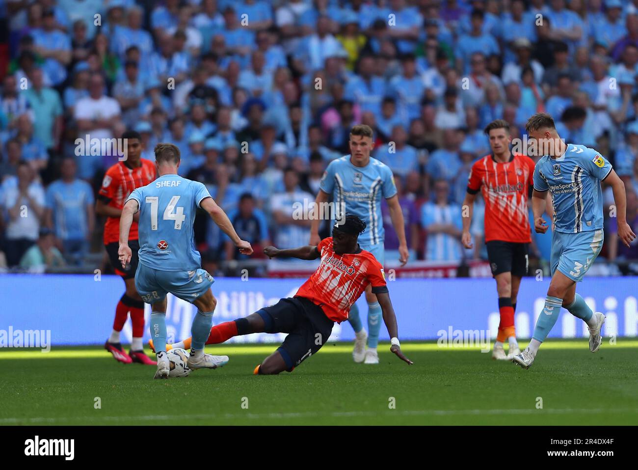 Wembley Stadium, London, UK. 27th May, 2023. EFL Championship Play Off ...